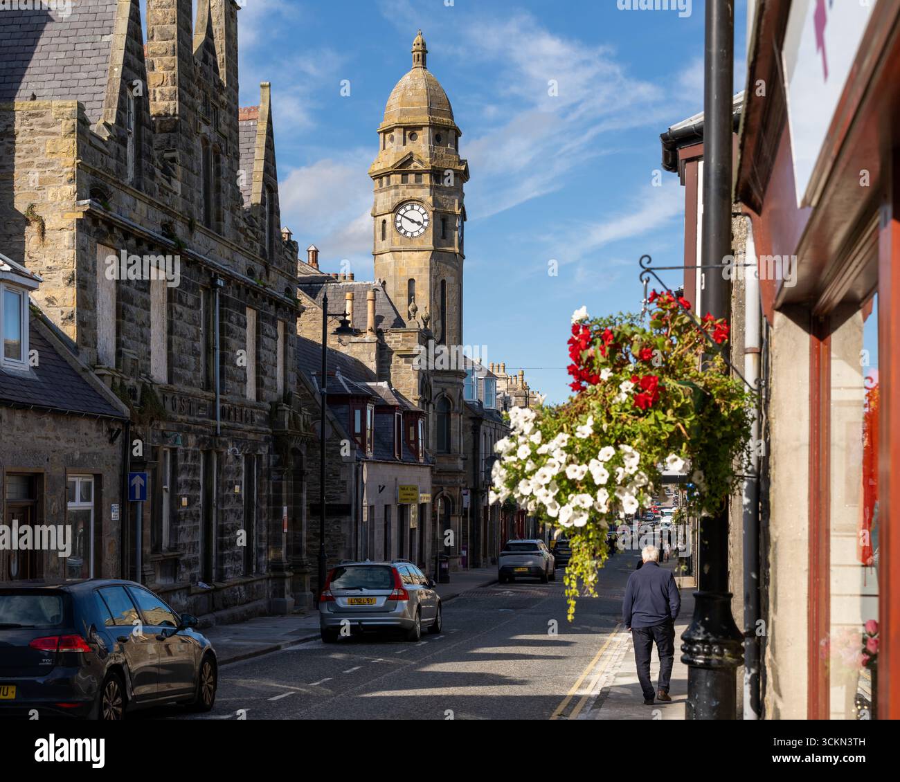 11 September 2025. Mid Street,Keith,Moray,Scotland. This is the main ...