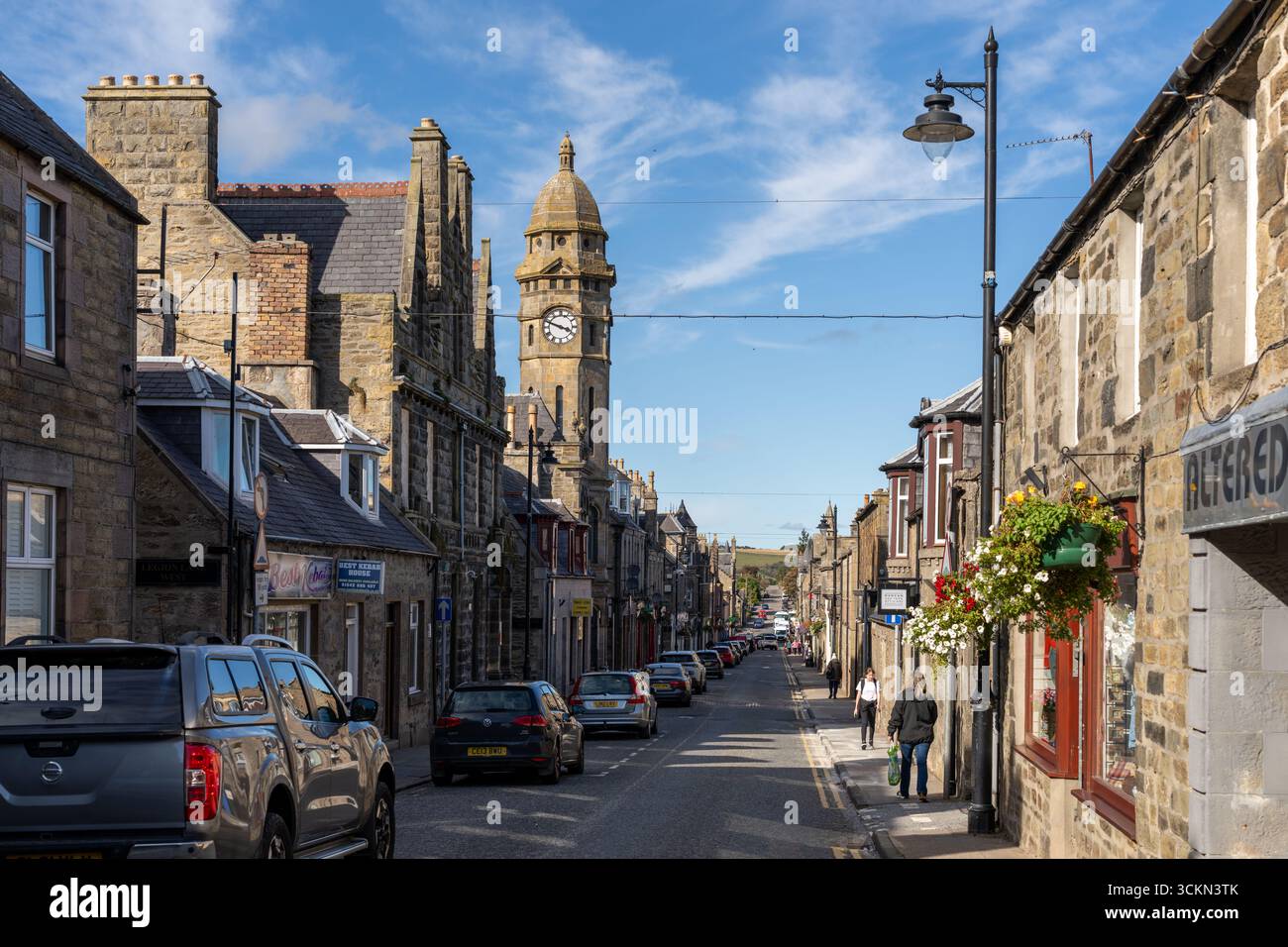 11 September 2025. Mid Street,Keith,Moray,Scotland. This is the main ...