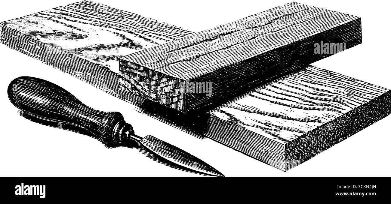 Joinery technique Stock Vector Images - Alamy