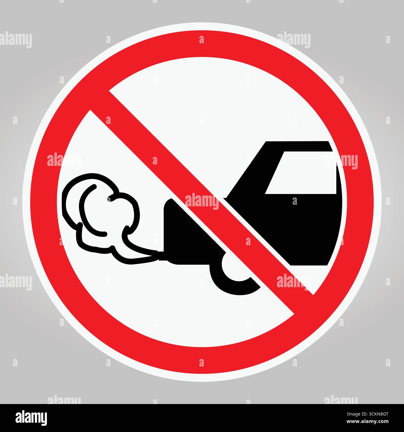 Clean air vehicle sign Stock Vector Images - Alamy