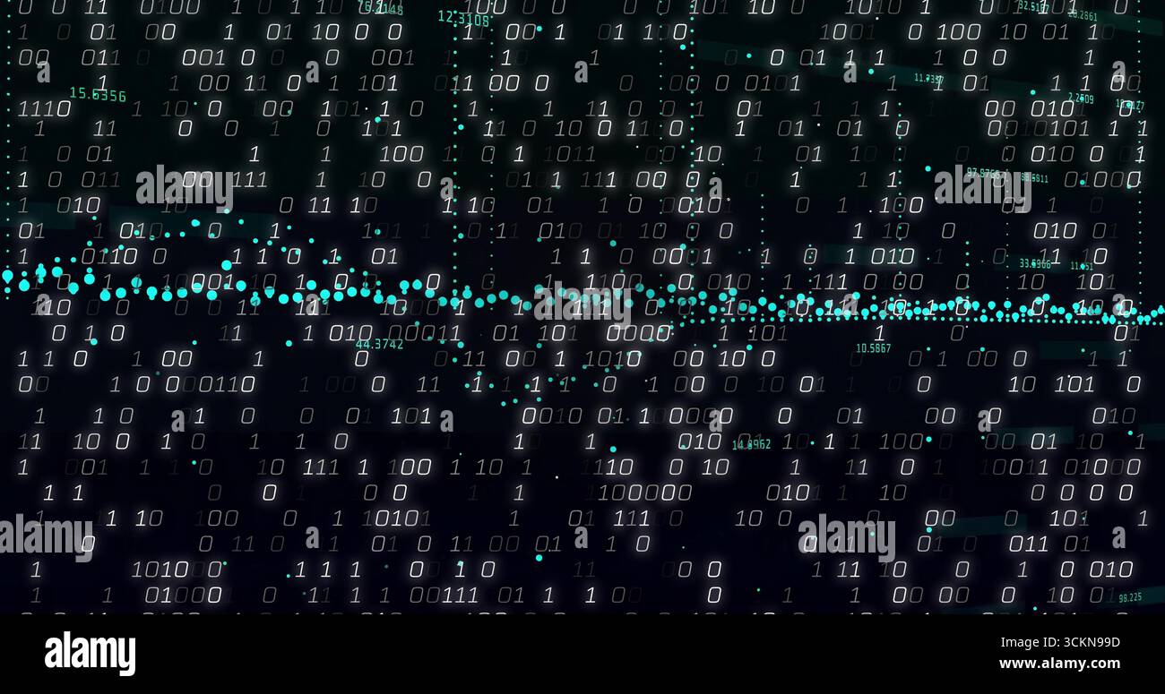 Displaying binary code pattern hi-res stock photography and images - Alamy