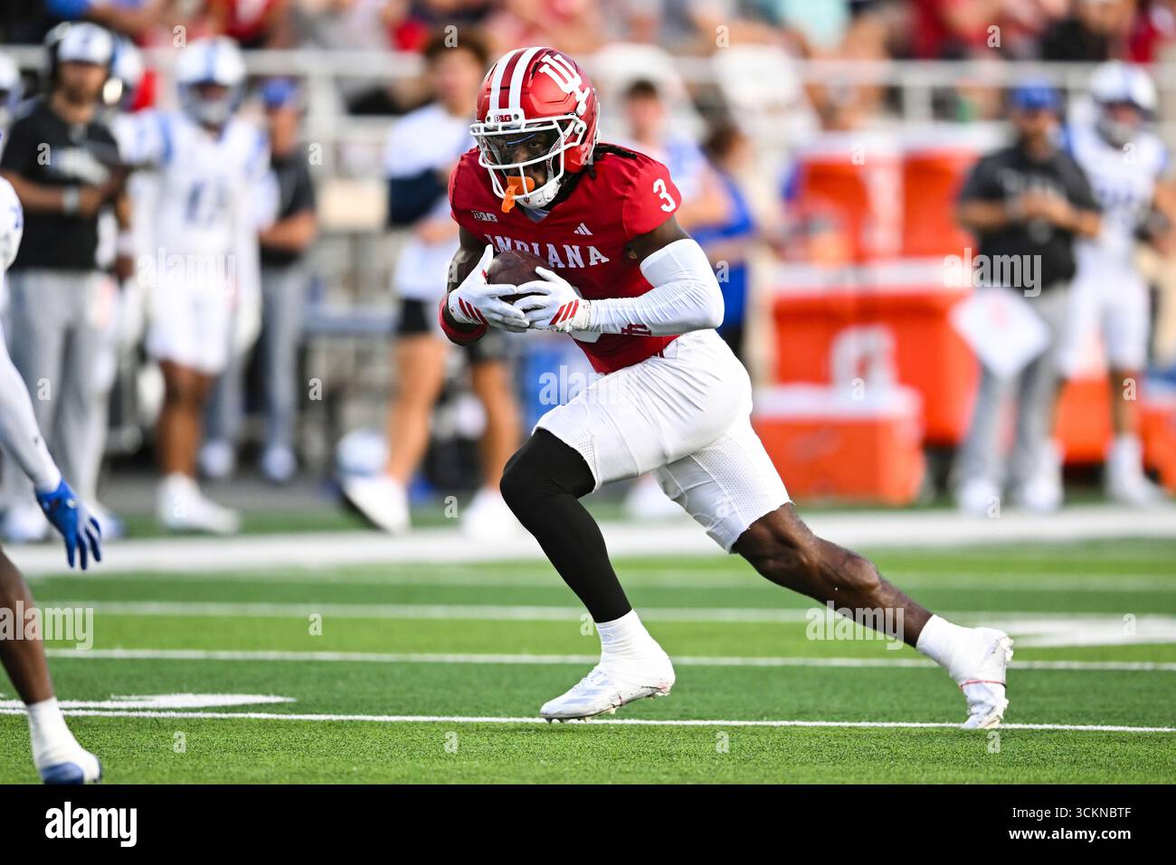 BLOOMINGTON, IN - SEPTEMBER 12: Indiana Hoosiers WR Omar Cooper Jr. (3 ...