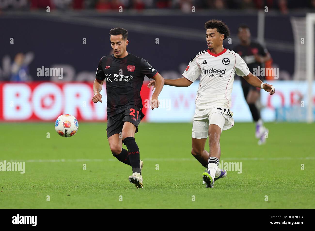 12.09.2025, Fussball Bundesliga, Bayer 04 Leverkusen - Eintracht ...