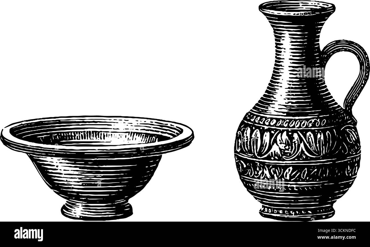 Ancient persian artefact Stock Vector Images - Alamy