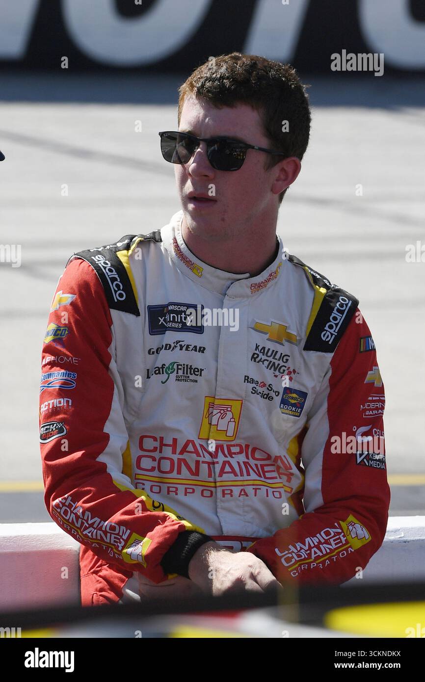 BRISTOL, TN - SEPTEMBER 12: Daniel Dye (#10 Kaulig Racing Champion ...