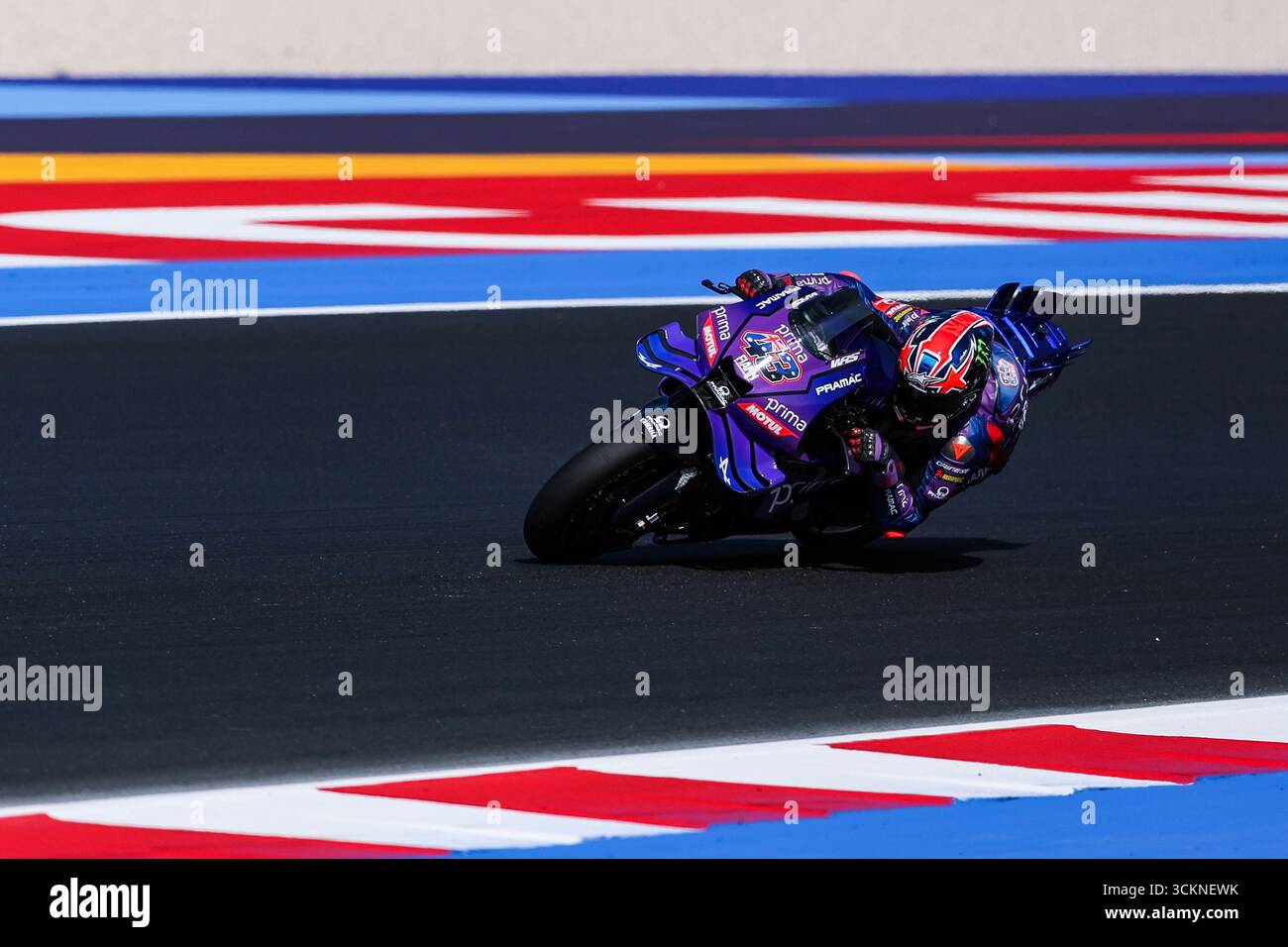 Jack Miller of Australia and Prima Pramac Yamaha MotoGP seen during the ...
