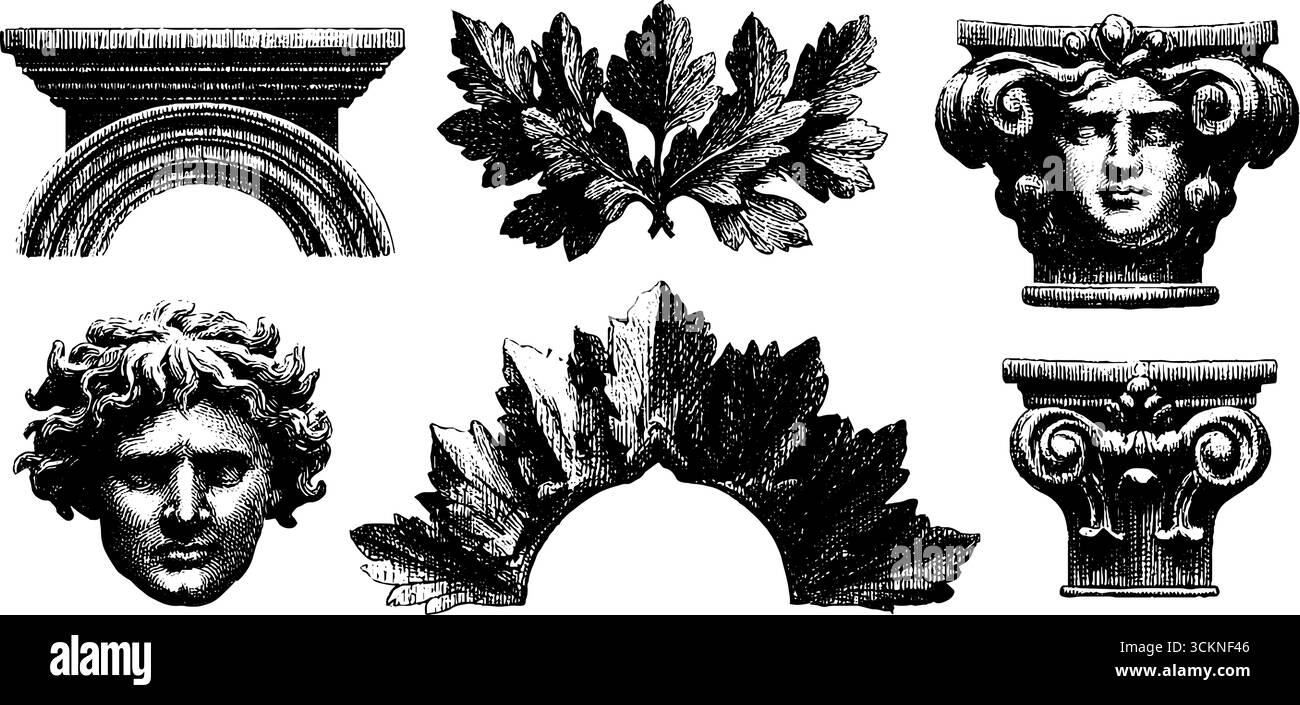 Neo classical symmetry Stock Vector Images - Alamy