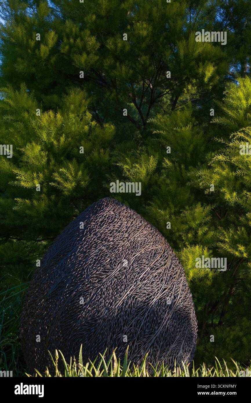 Artistic textured sculpture stands hi-res stock photography and images ...