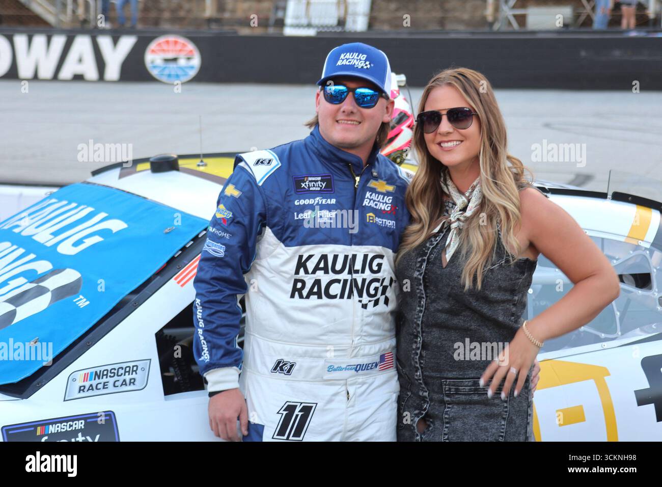 BRISTOL, TN - SEPTEMBER 12: Brenden Queen (#11 Kaulig Racing Action ...