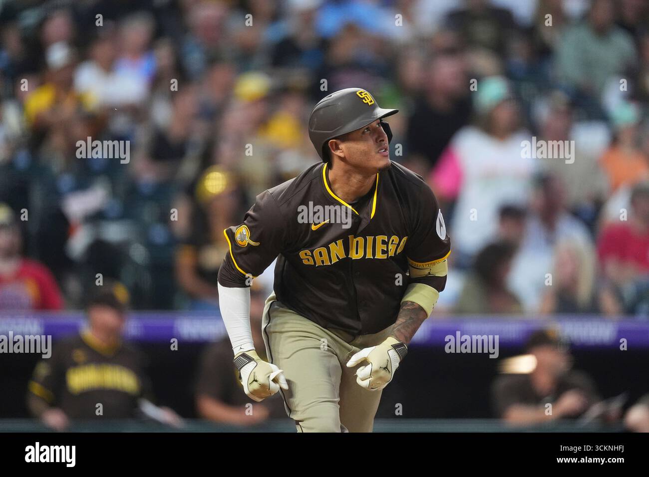 San Diego Padres third baseman Manny Machado (13) in the fourth inning ...