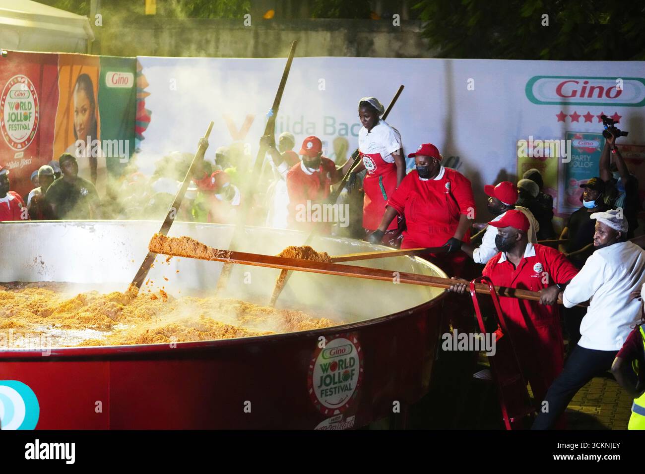 Chef Hilda Baci and her team attempt to cook the world's largest pot of ...