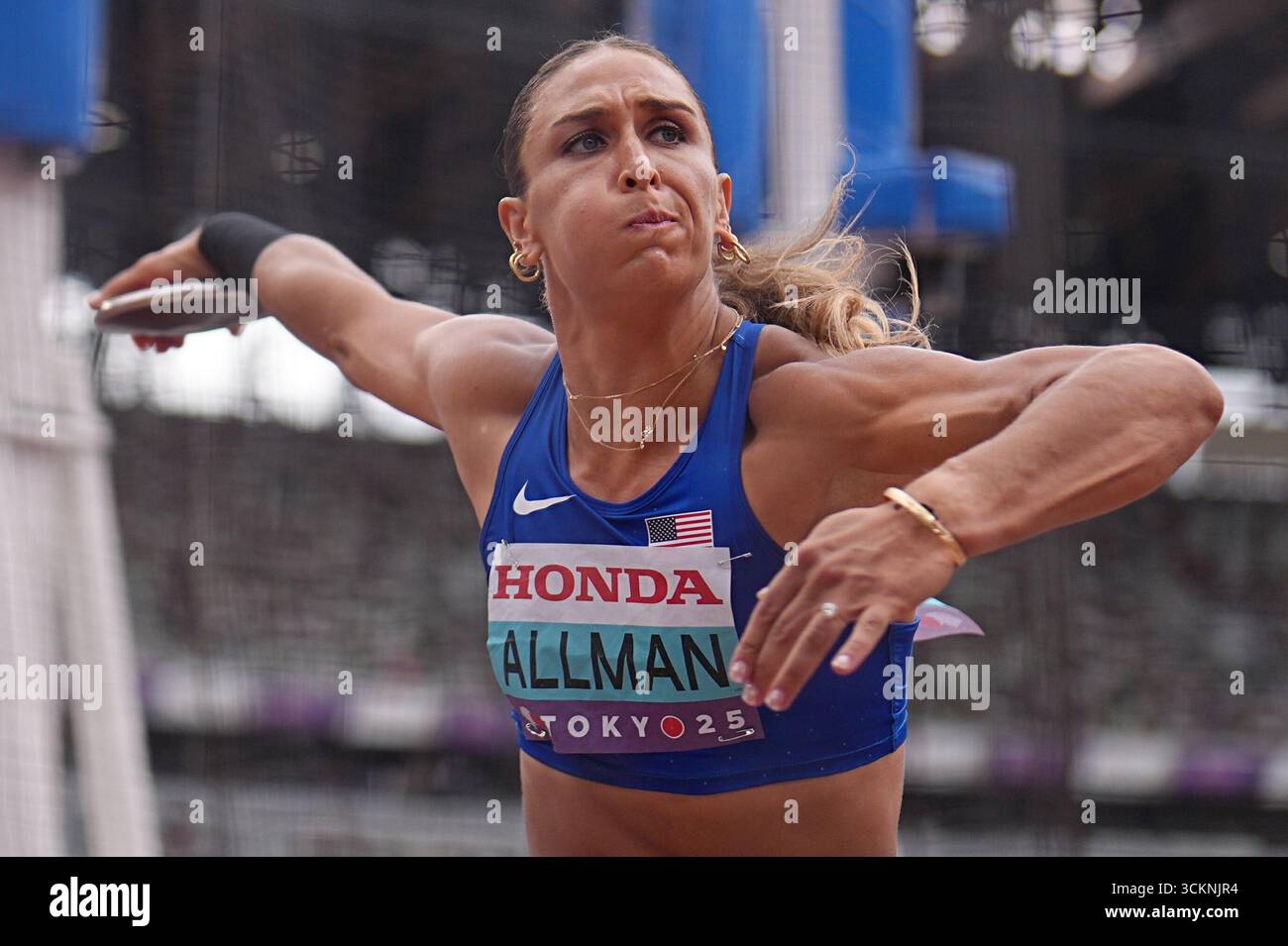13 September 2025, Japan, Tokio: Athletics: World Championships, discus ...