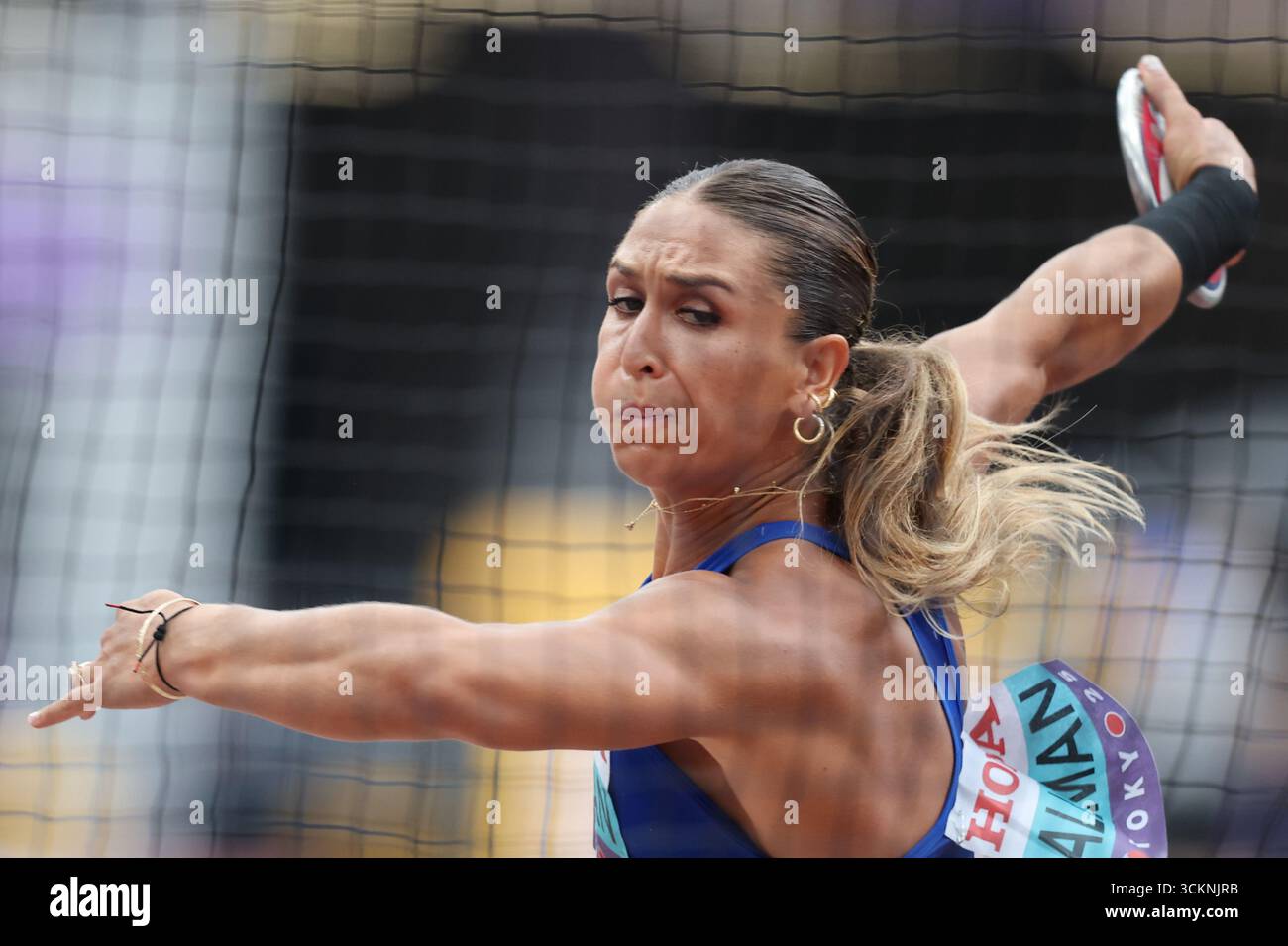13 September 2025, Japan, Tokio: Athletics: World Championships, discus ...