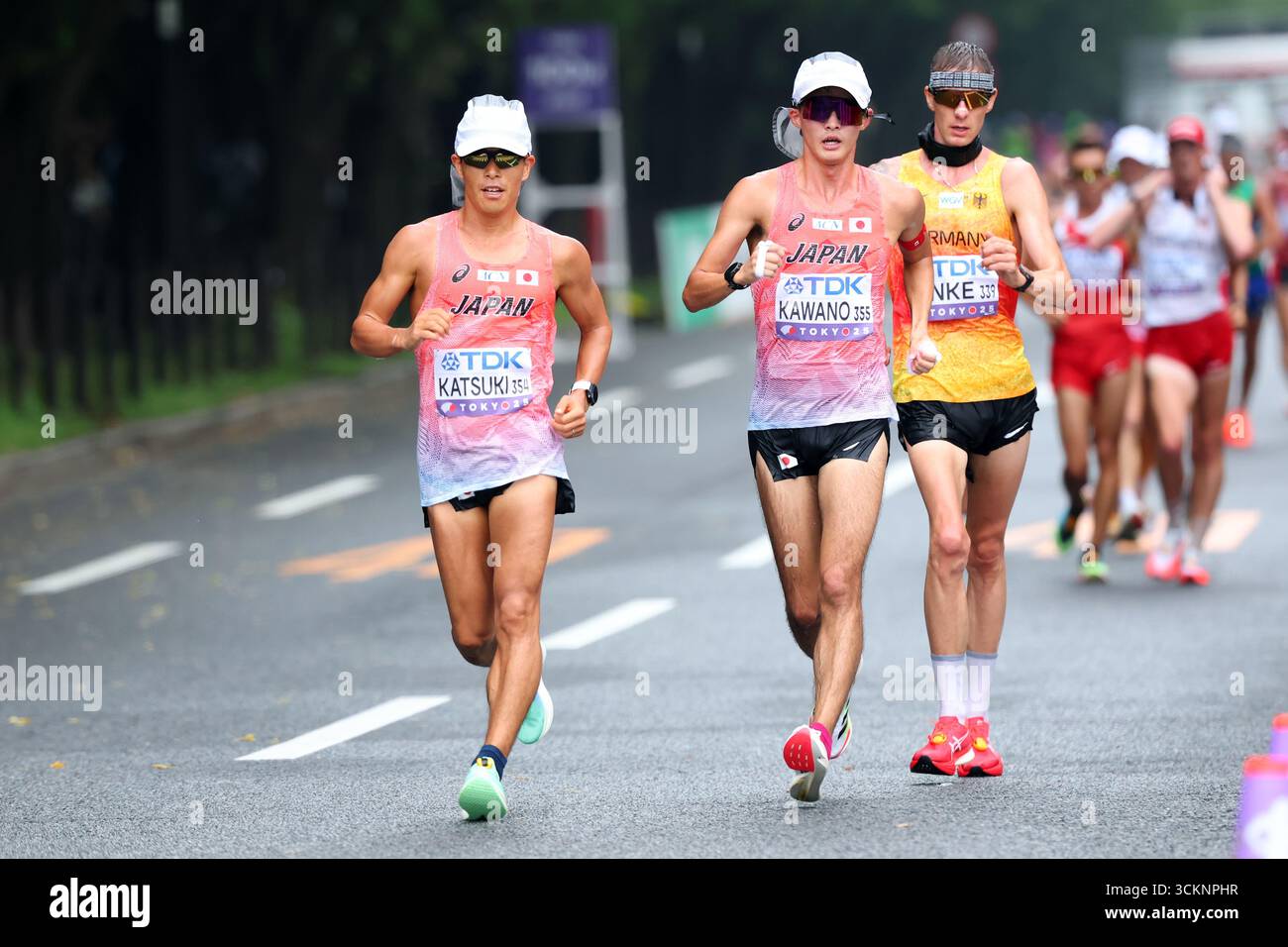 (L to R) Hayato Katsuki (JPN), Masatora Kawano (JPN), SEPTEMBER 13, 2025 - Athletics : World ...