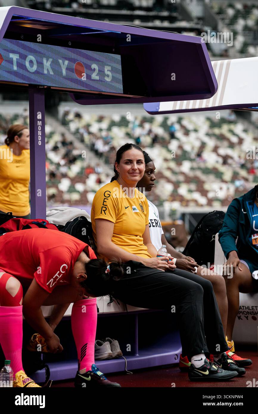 Marike Steinacker (Diskuswurf Frauen, TSV Bayer Leverkusen), JPN ...