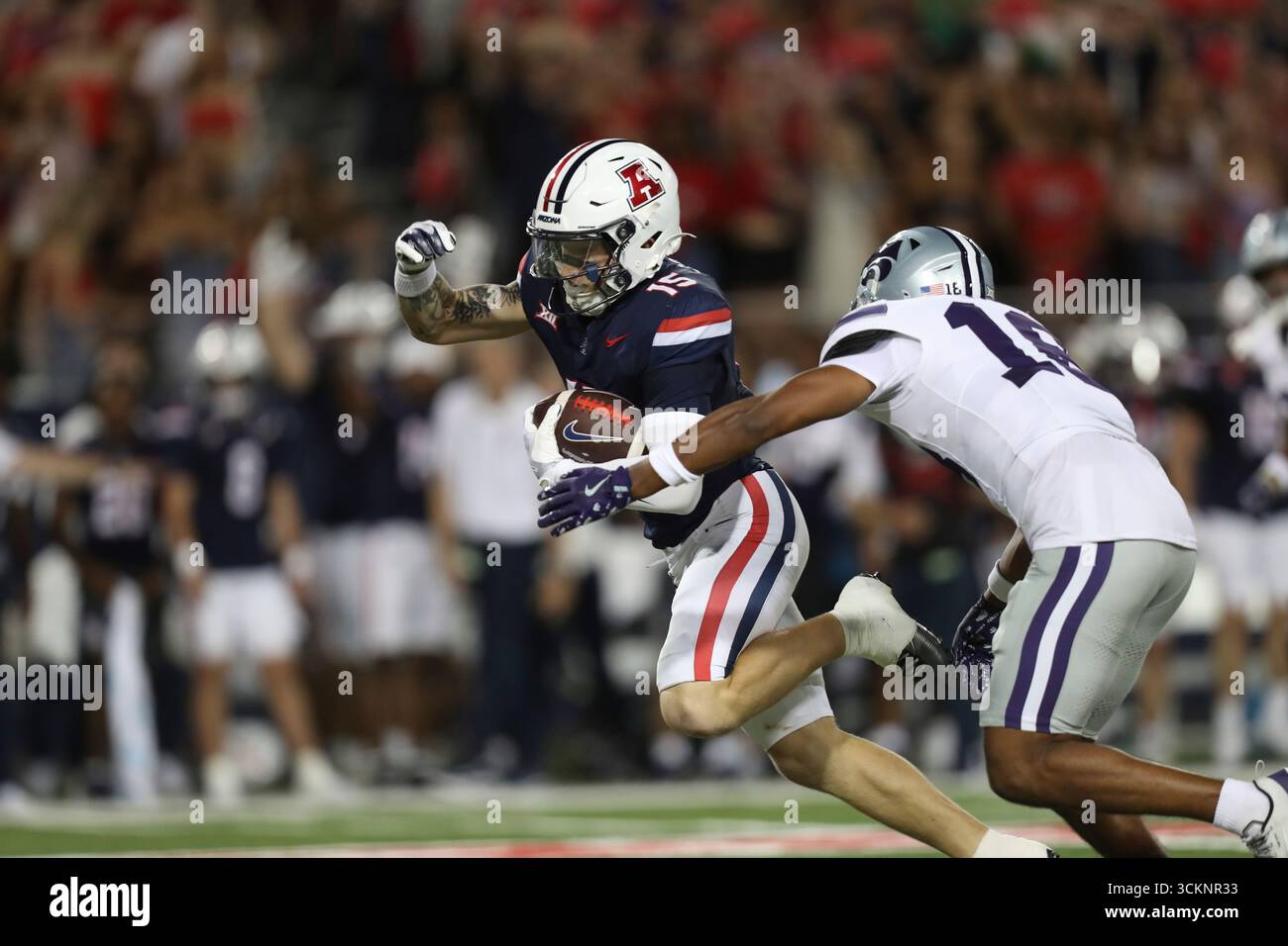 TUCSON, AZ - SEPTEMBER 12: Arizona Wildcats wide receiver Luke Wysong ...