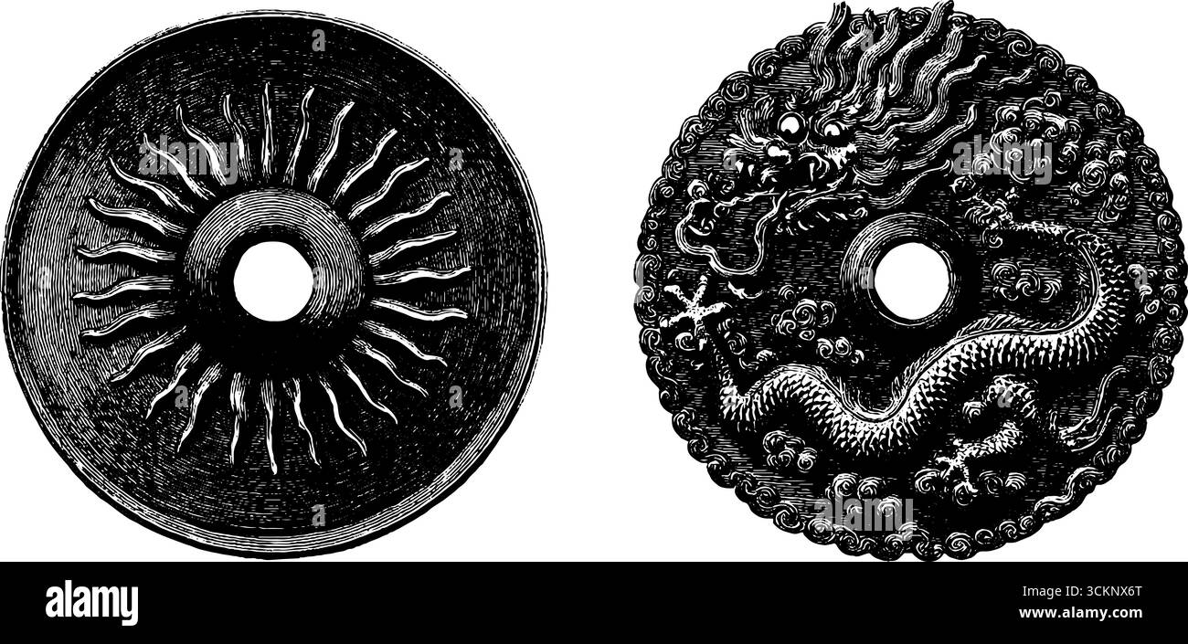 Historical chinese artifacts Stock Vector Images - Alamy