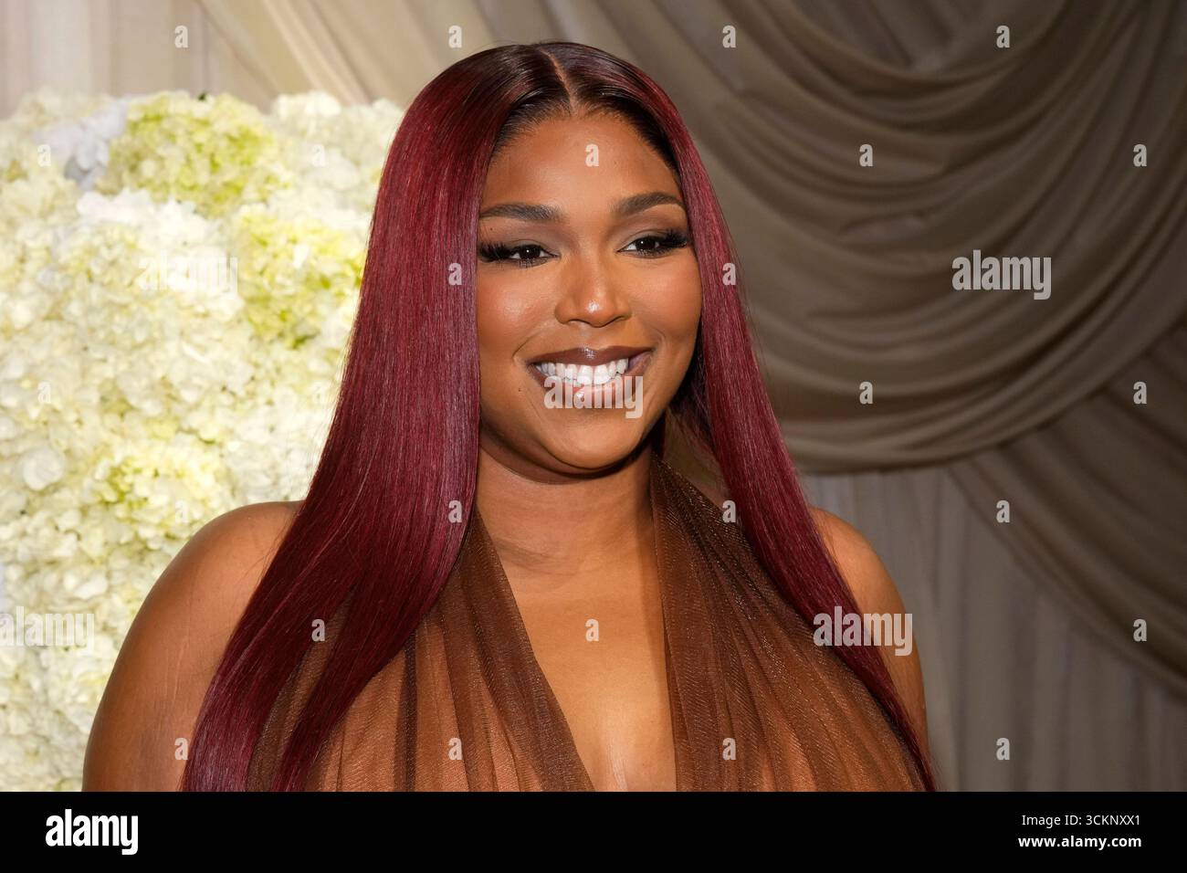 Lizzo attends the Christian Siriano Spring/Summer 2026 fashion show as ...