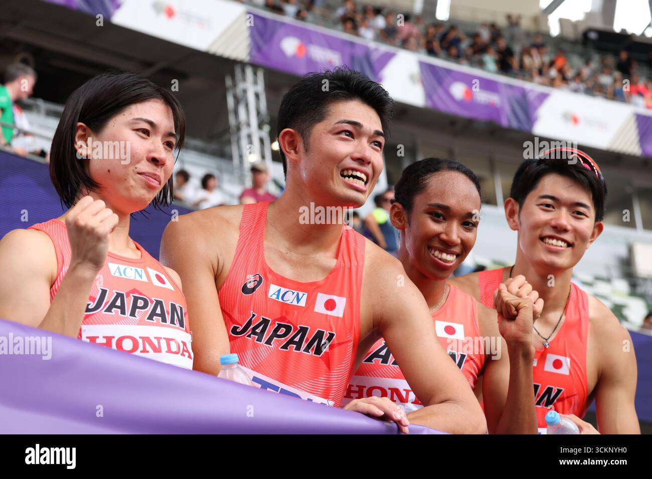 (L-R) Nanako Matsumoto, Takuho Yoshizu, Abbygail Fuka Ido, Kenki ...