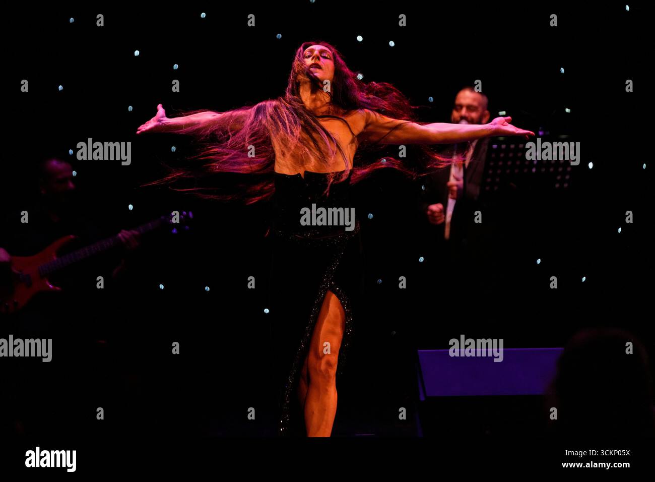 Alexandre Paulikevitch performs at a theatre in Beirut, Lebanon ...