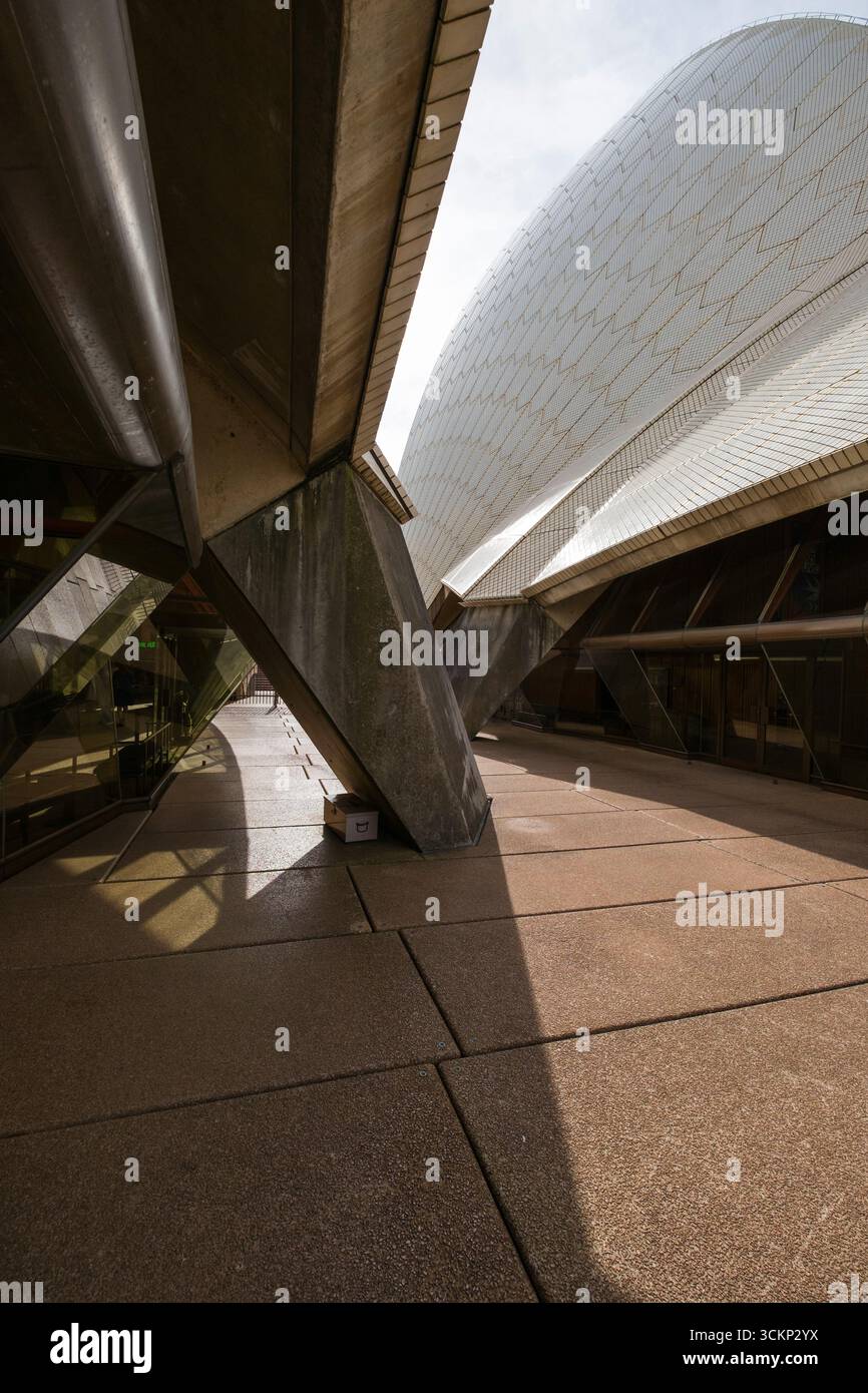 Sydney Opera House, a landmark building in Sydney, Australia, is shown ...
