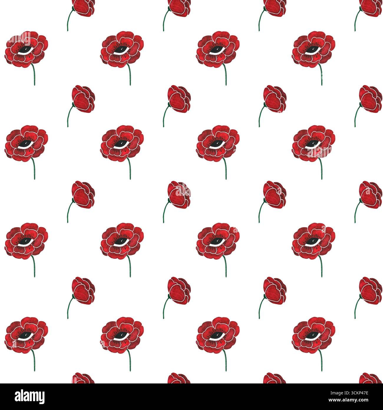 Unique clip seamless pattern Cut Out Stock Images & Pictures - Alamy