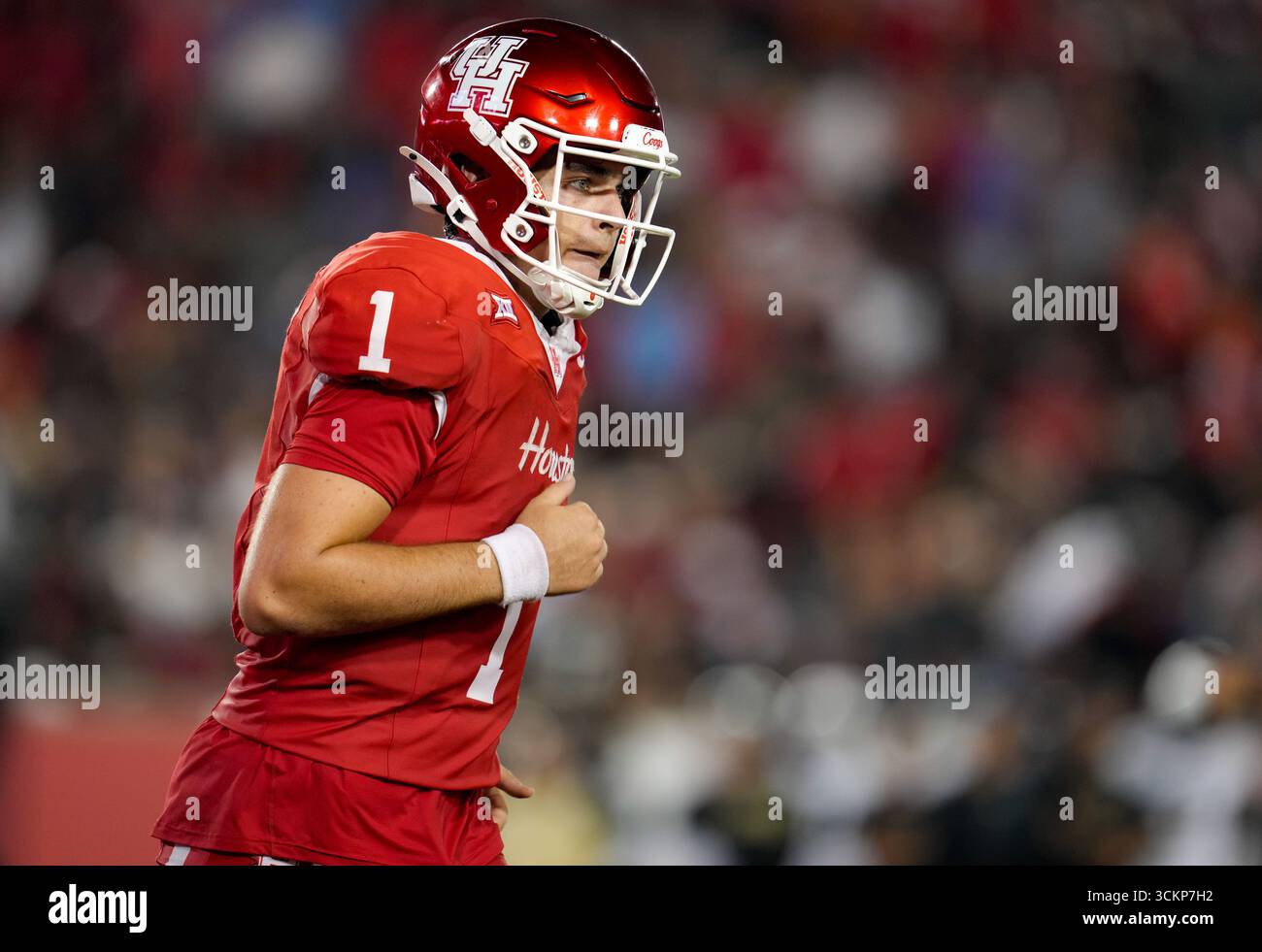 September 12, 2025, Houston, Texas, USA: Houston quarterback CONNER ...