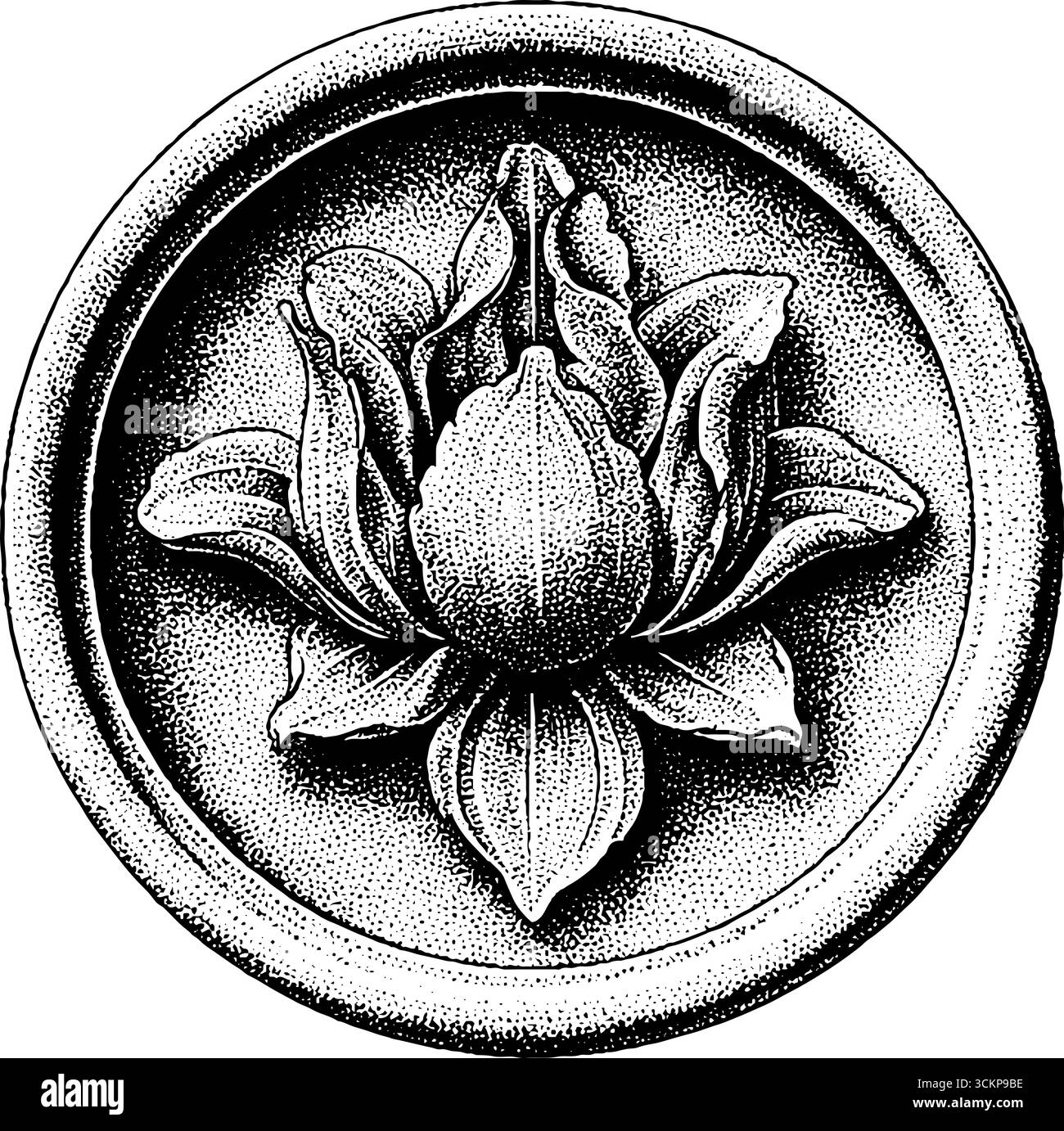 Intricate centerpiece Black and White Stock Photos & Images - Alamy