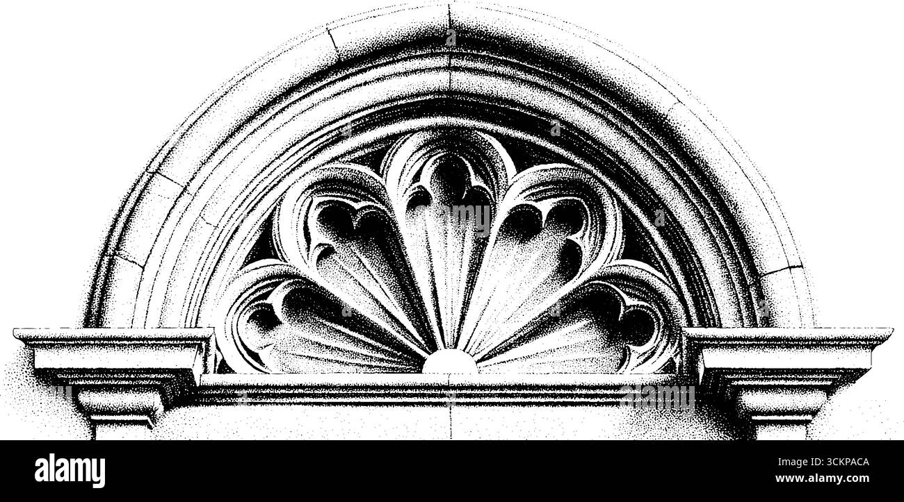 Architectural detail church stone Cut Out Stock Images & Pictures - Alamy