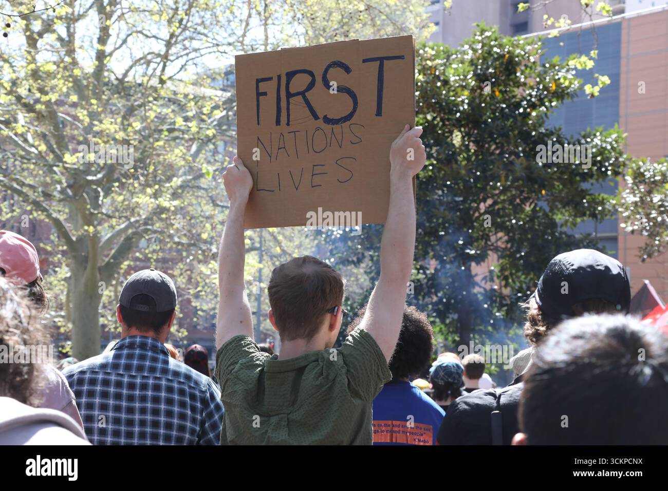 Sydney, Australia. 13th September 2025. ‘Blak Caucus’ organised a rally ...