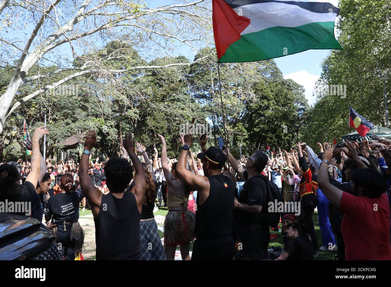 Sydney, Australia. 13th September 2025. ‘Blak Caucus’ organised a rally ...