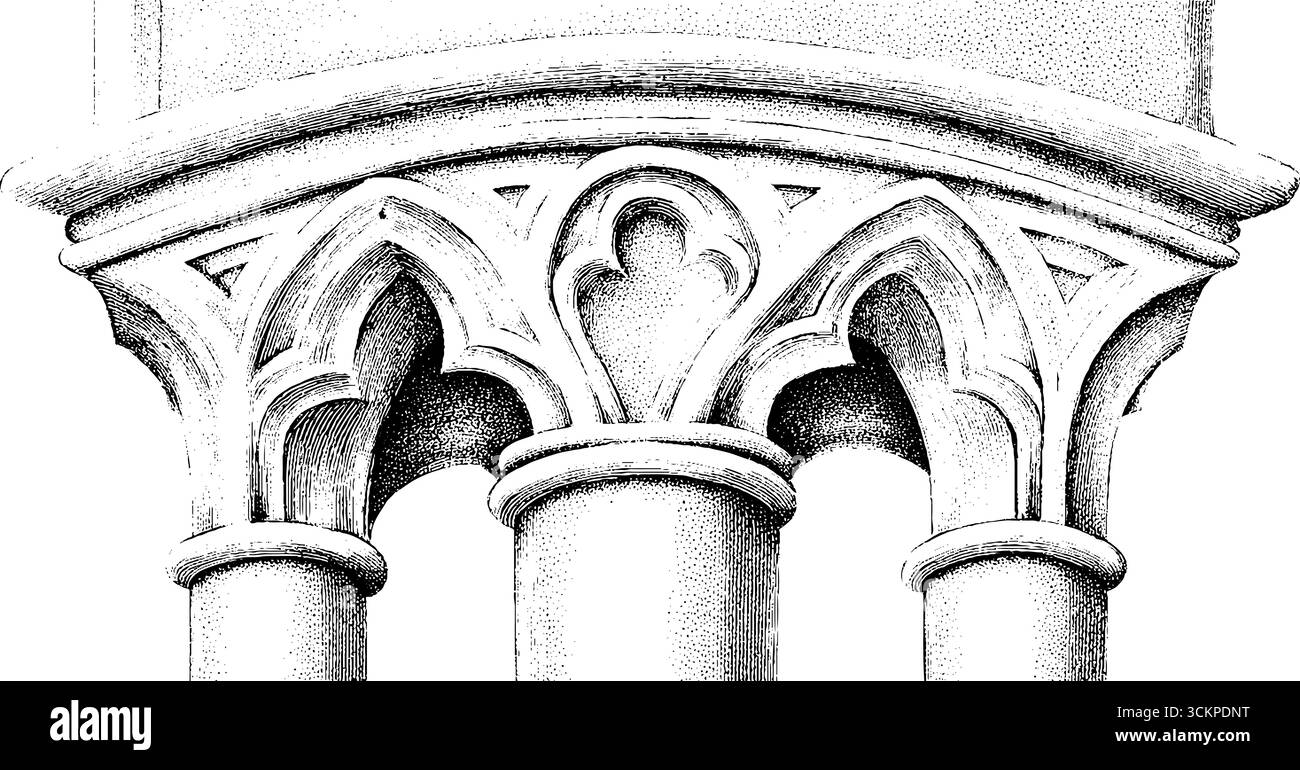 Gothic clerestory Stock Vector Images - Alamy