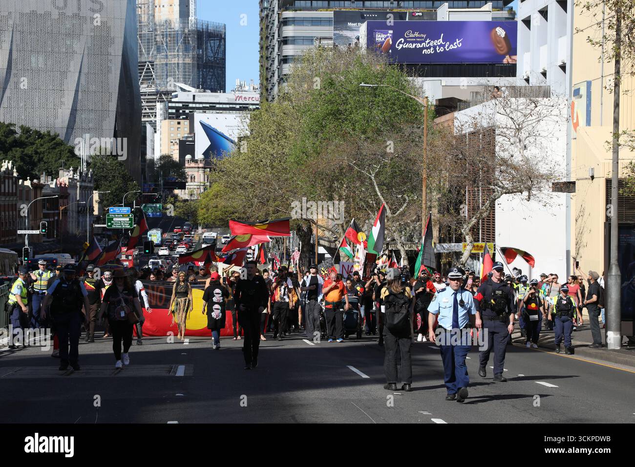 Sydney, Australia. 13th September 2025. ‘Blak Caucus’ organised a rally ...