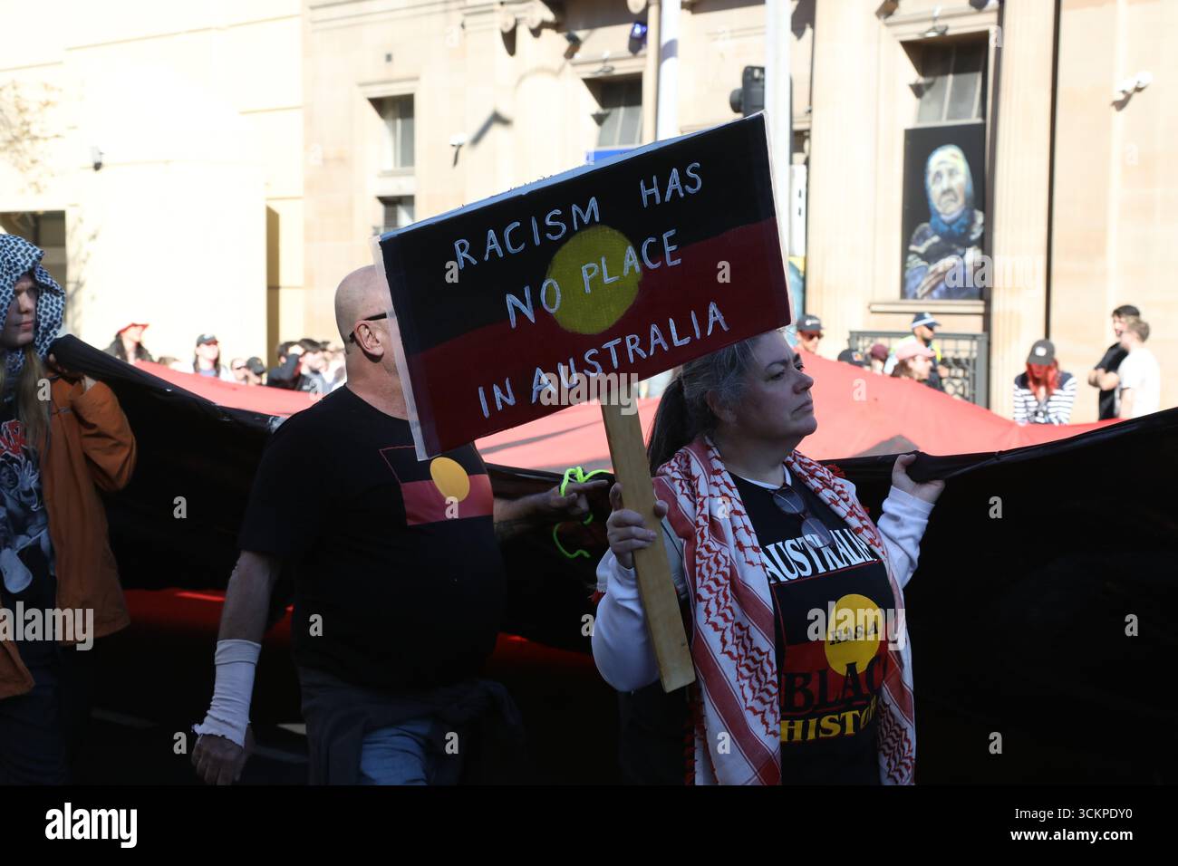 Sydney, Australia. 13th September 2025. ‘Blak Caucus’ organised a rally ...