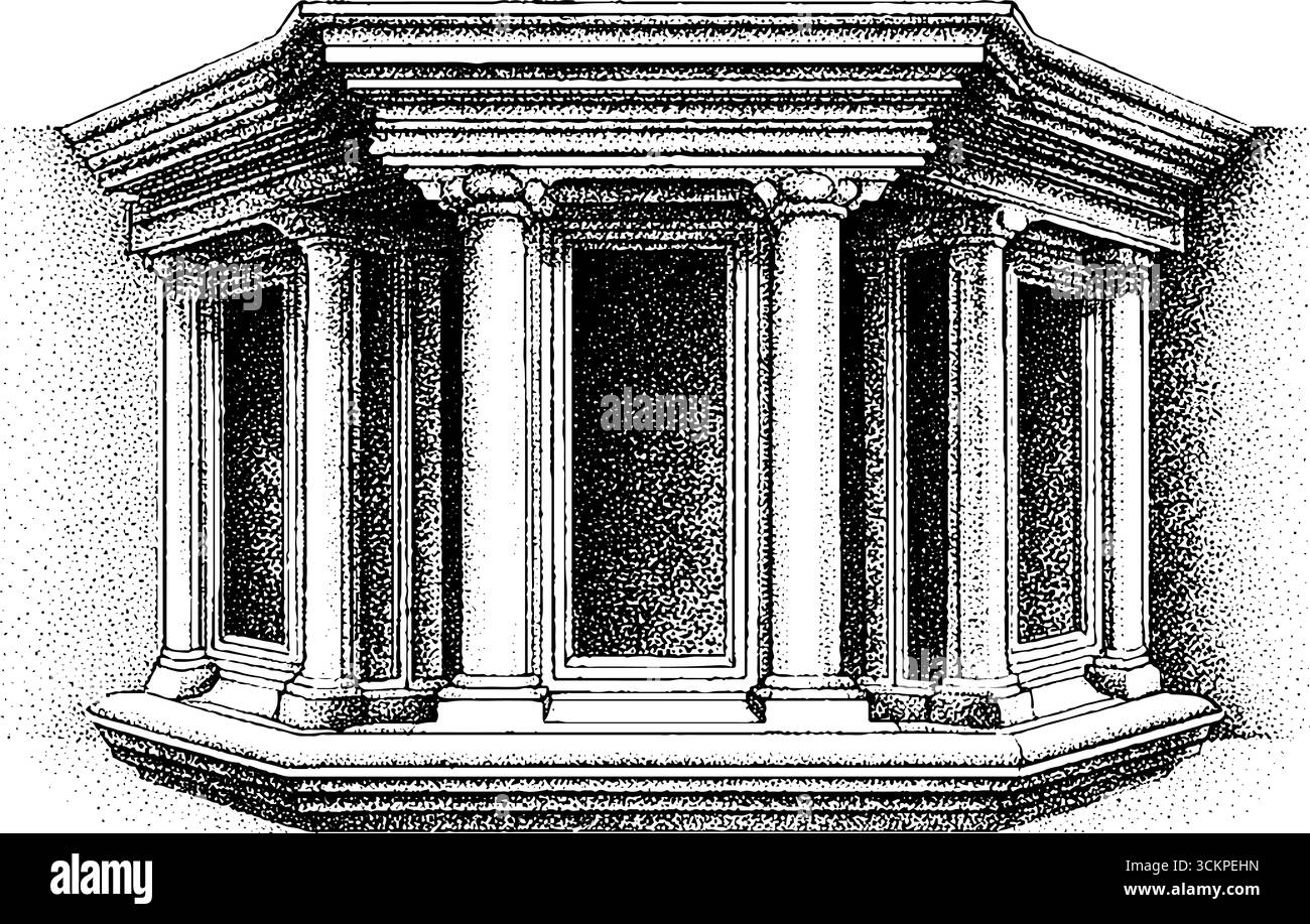 Decorative bay window design hi-res stock photography and images - Alamy