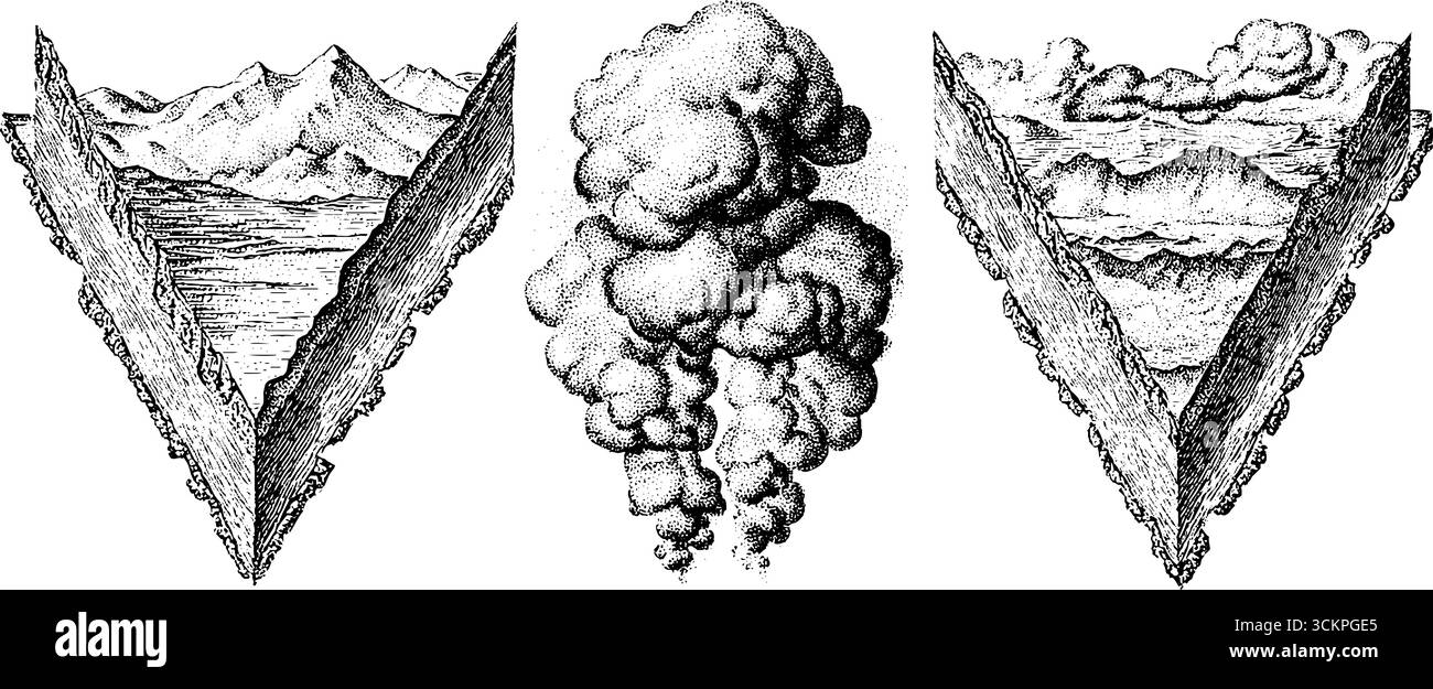 Geological activity Cut Out Stock Images & Pictures - Alamy