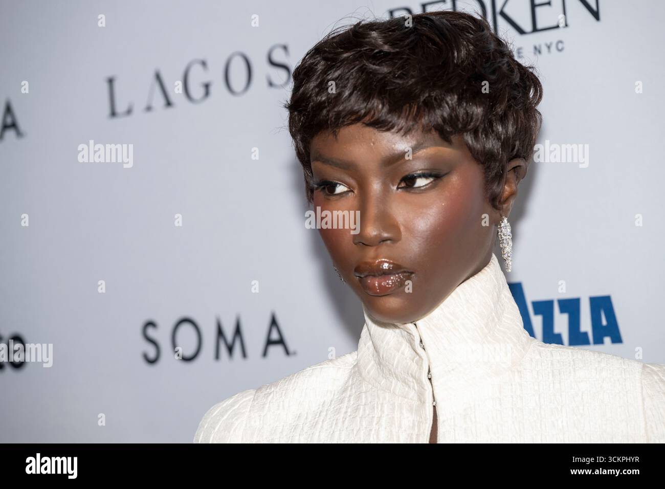Anok Yai attends Daily Front Row's 12th Annual Fashion Media Awards at ...