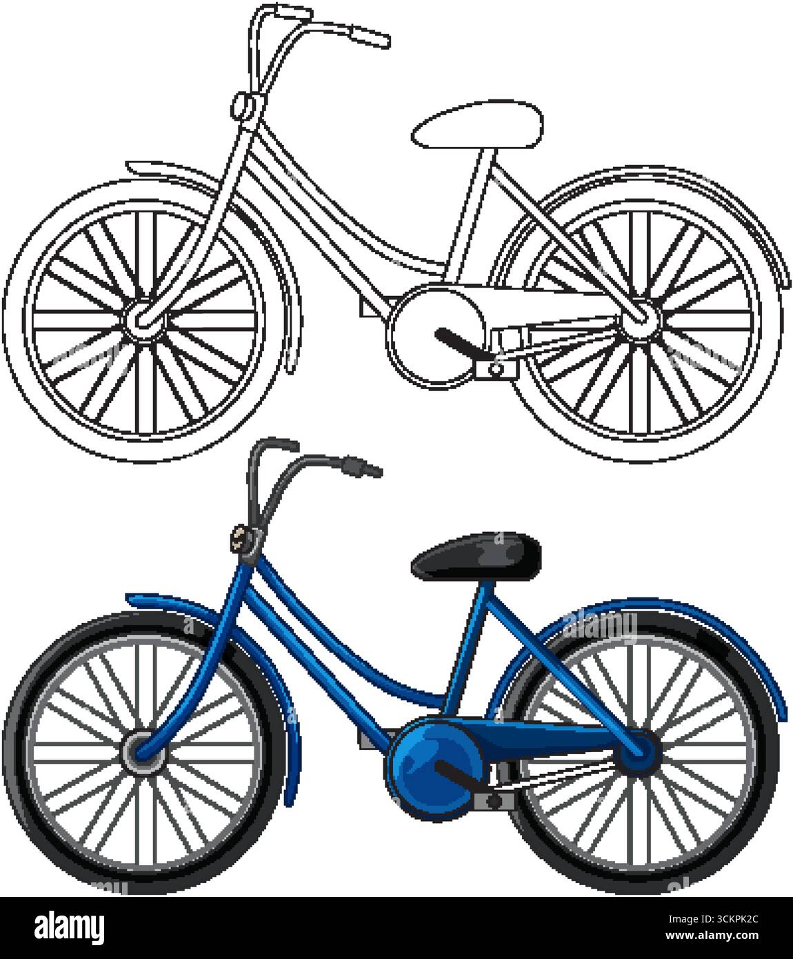 Details wheel bicycle in Stock Vector Images - Alamy