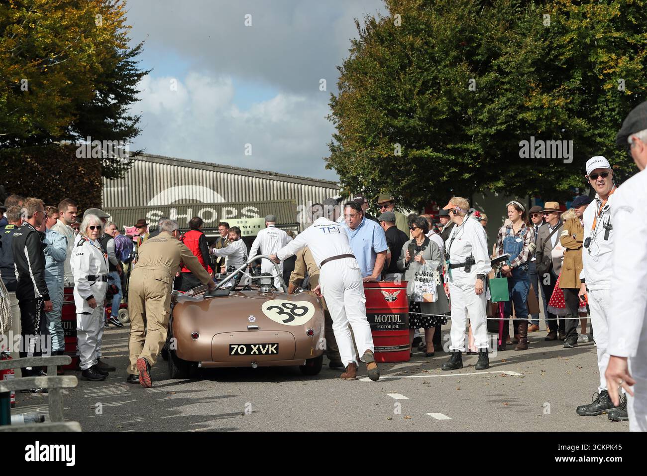 Goodwood, West Sussex, UK. 12th September 2025. Jenson Button and Alex ...