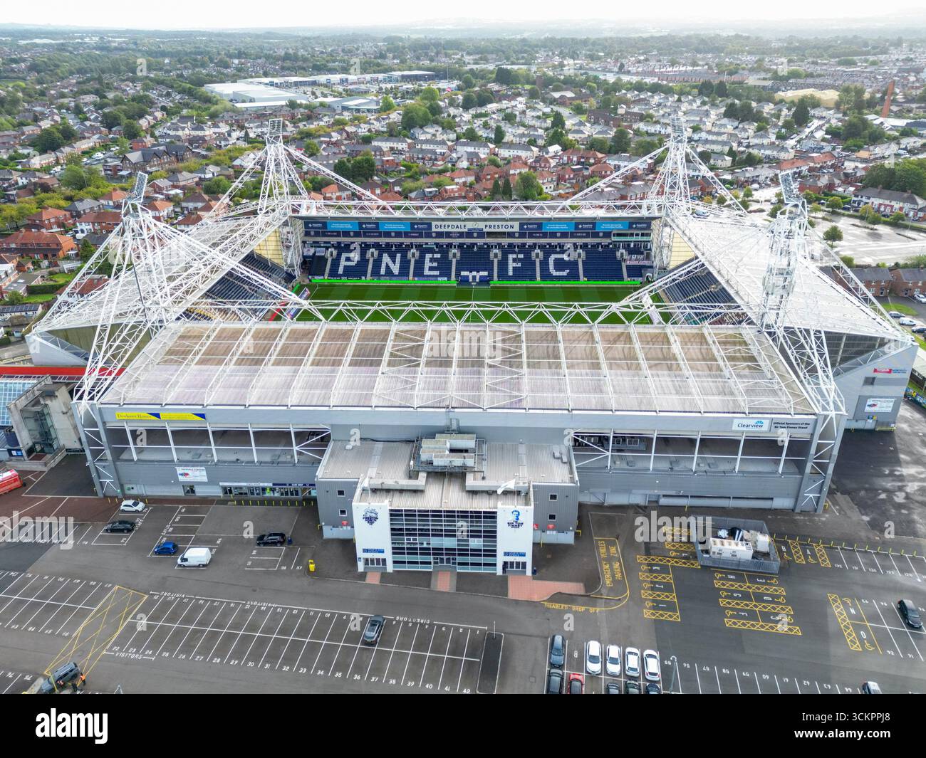 General ground views of the Deepdale Stadium, home ground for Preston ...