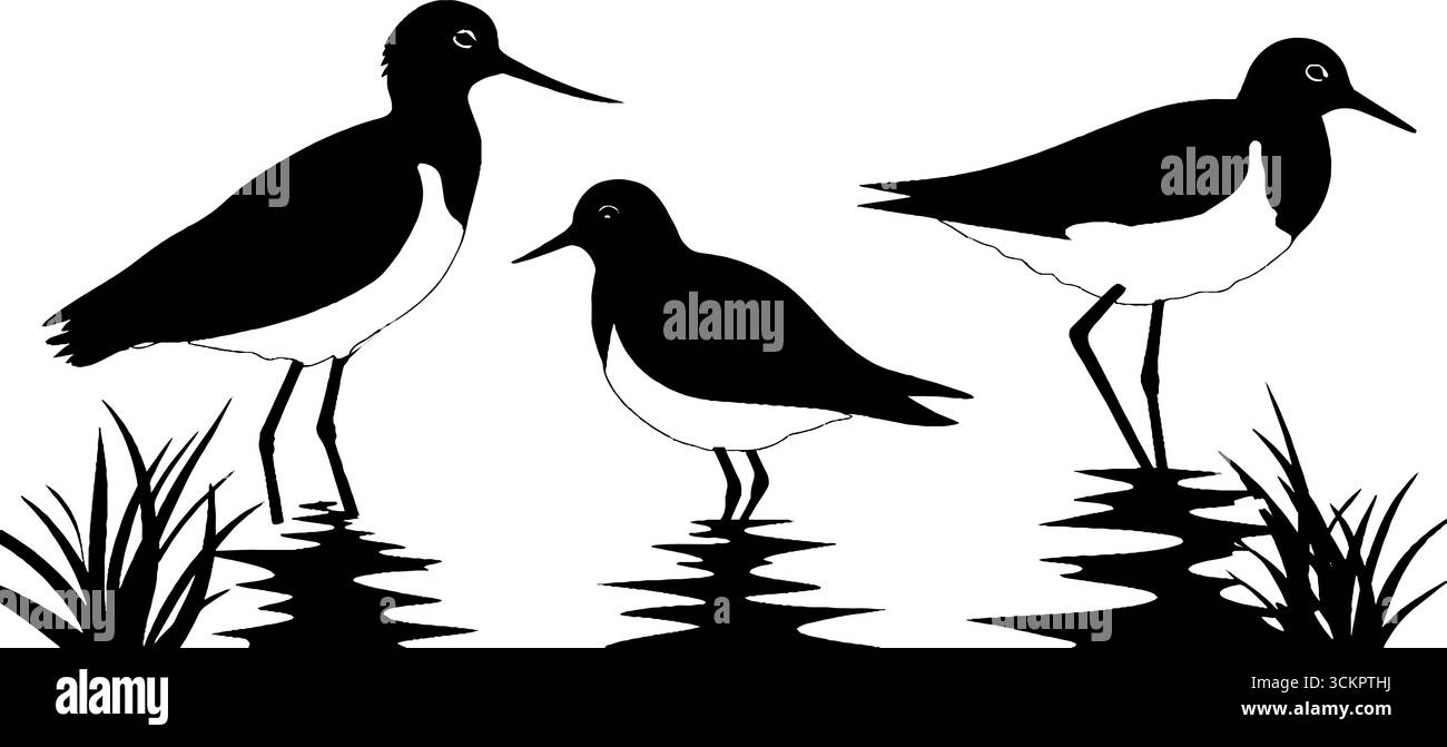 Tranquil landscape featuring rugged Stock Vector Images - Alamy