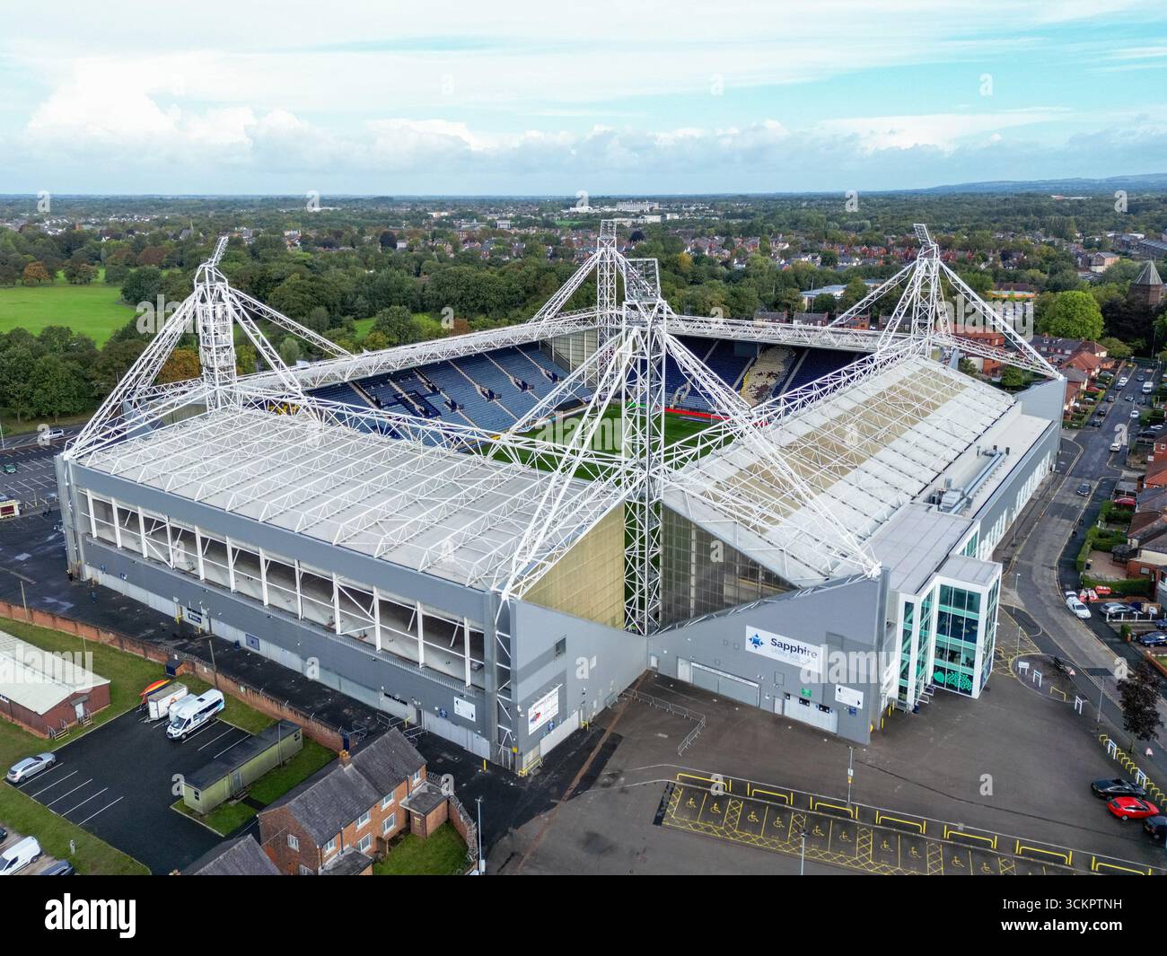 General ground views of the Deepdale Stadium, home ground for Preston ...