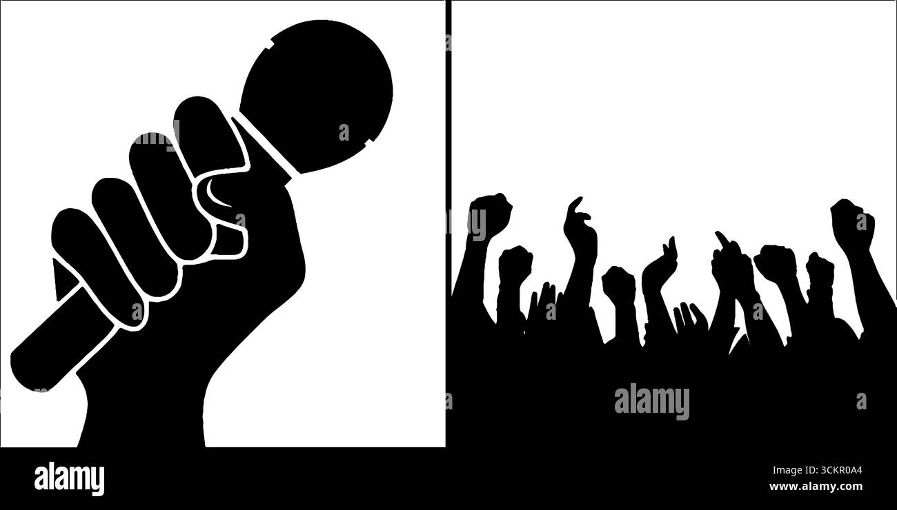 Symbolic protest art Stock Vector Images - Alamy