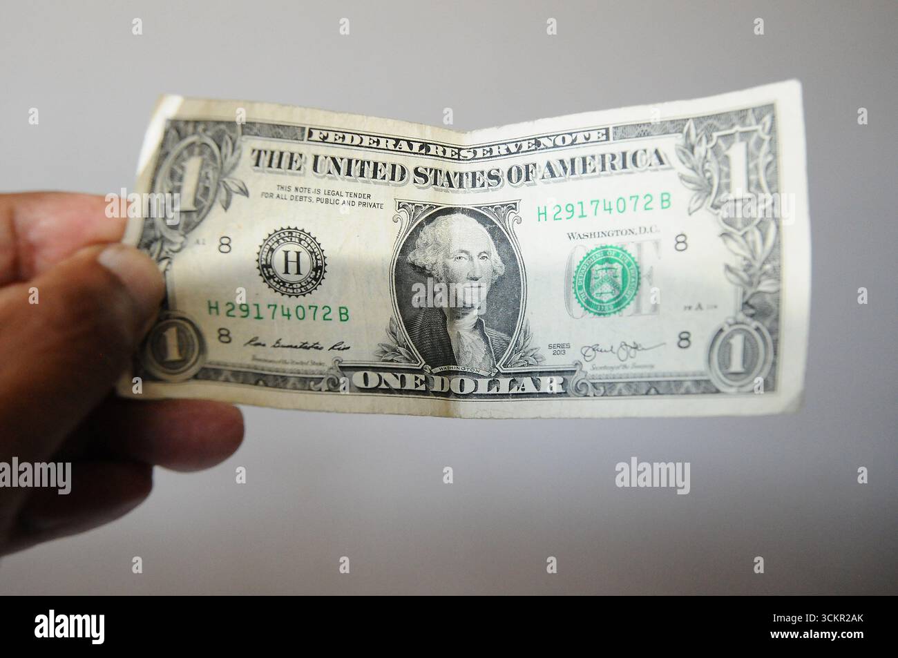 Copenhagen/ Denmark/13 SEPTE,MBER 2025/American one dollar bill in one ...