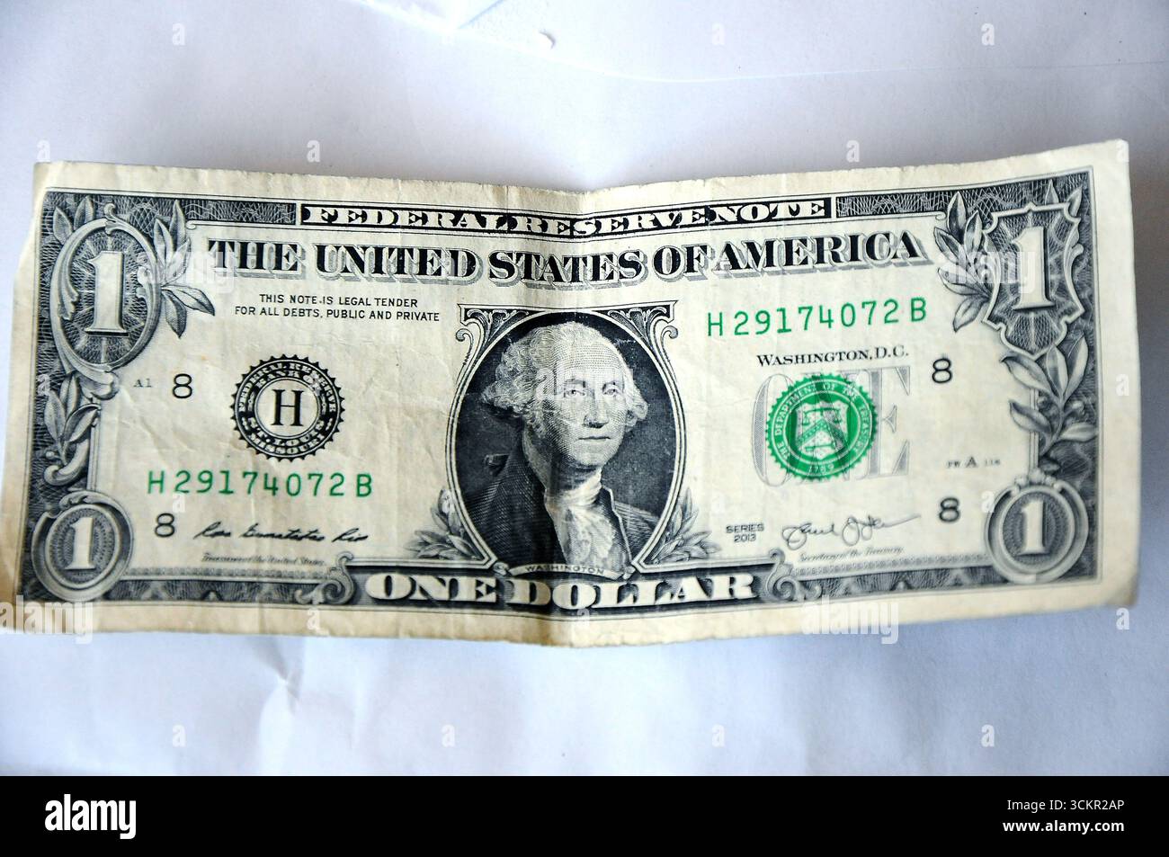 Copenhagen/ Denmark/13 SEPTE,MBER 2025/American one dollar bill in one ...