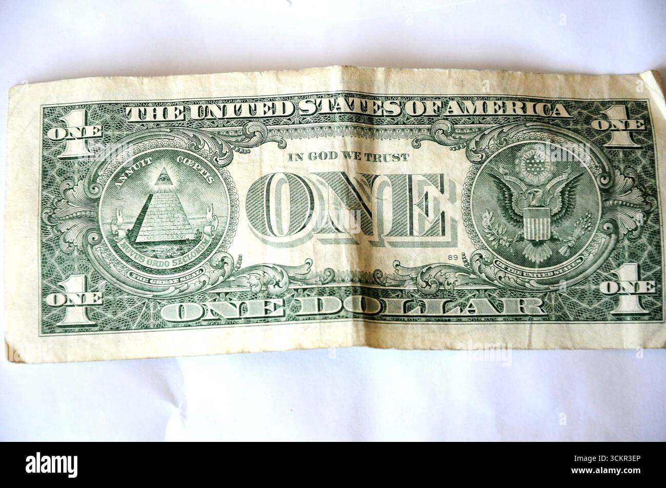 Copenhagen/ Denmark/13 SEPTE,MBER 2025/American one dollar bill in one ...
