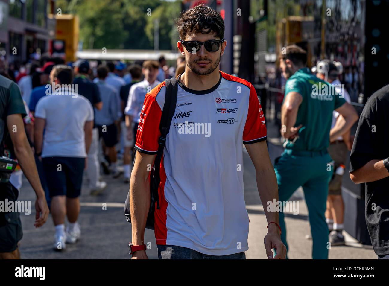 Monza - Oliver Bearman uit Verenigd Koninkrijk strijdt voor Haas F1 ...