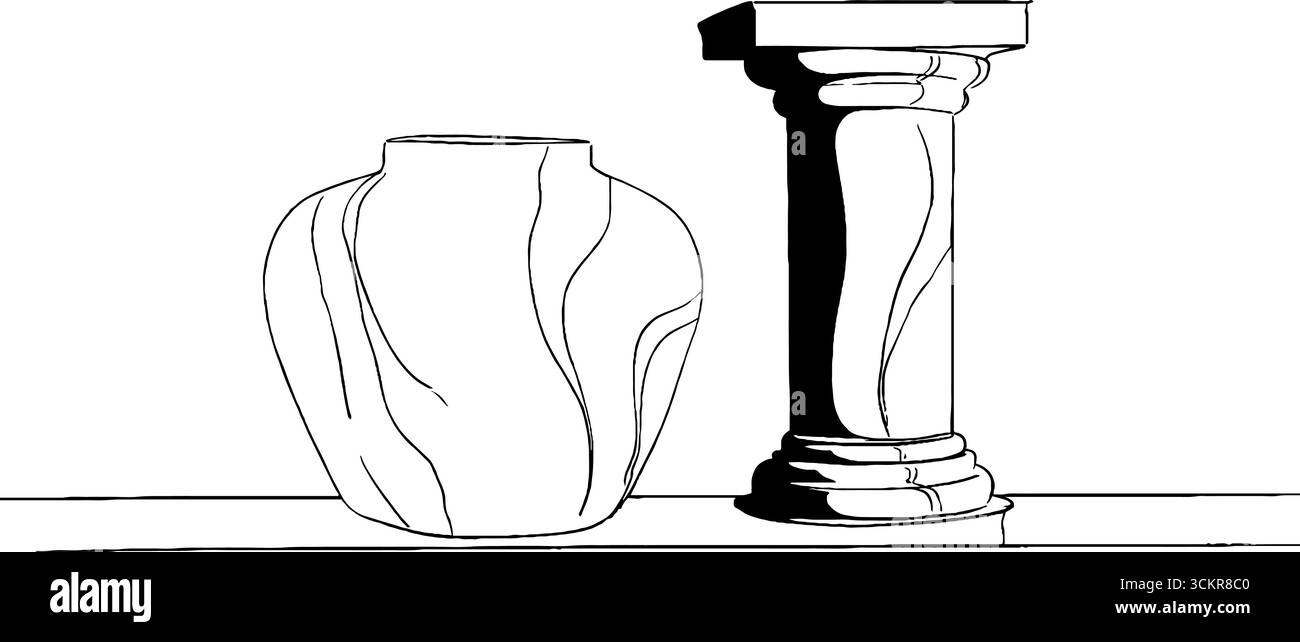 Ceramic altar Stock Vector Images - Alamy