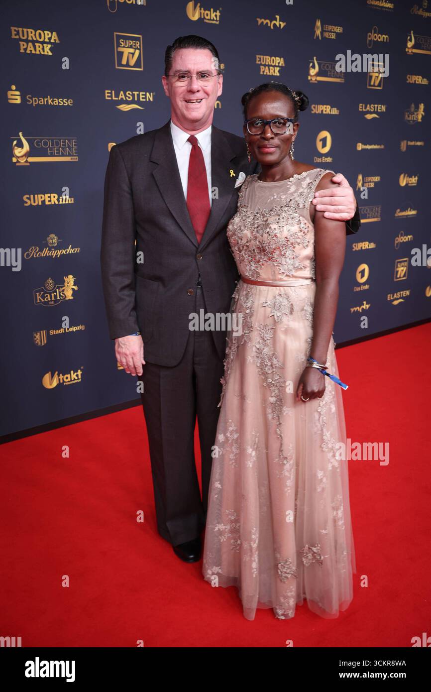 Goldene Henne 2025 Roter Teppich Roter Teppich Andrej Hermlin mit ...