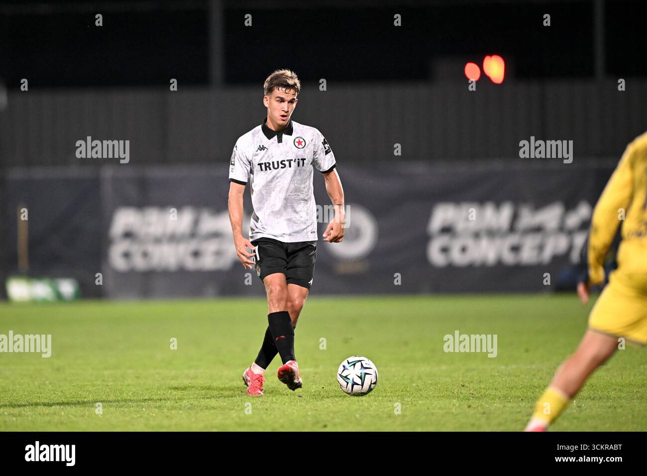 81 Giovanni HAAG (red) during the Ligue 2 BKT match between Pau and Red ...